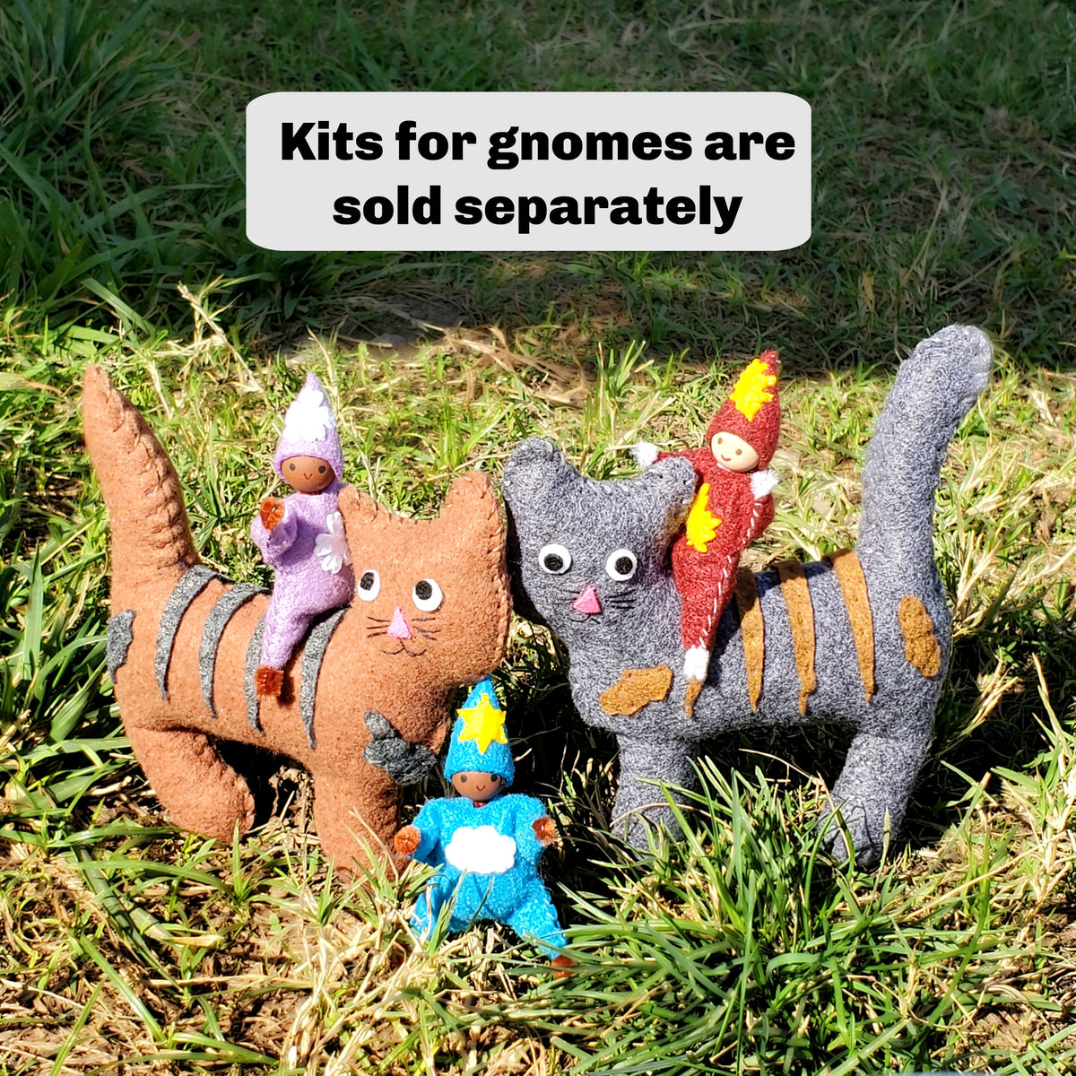 Cat Sewing Kit Felt Craft Kit for Kids – Wildflower Toys