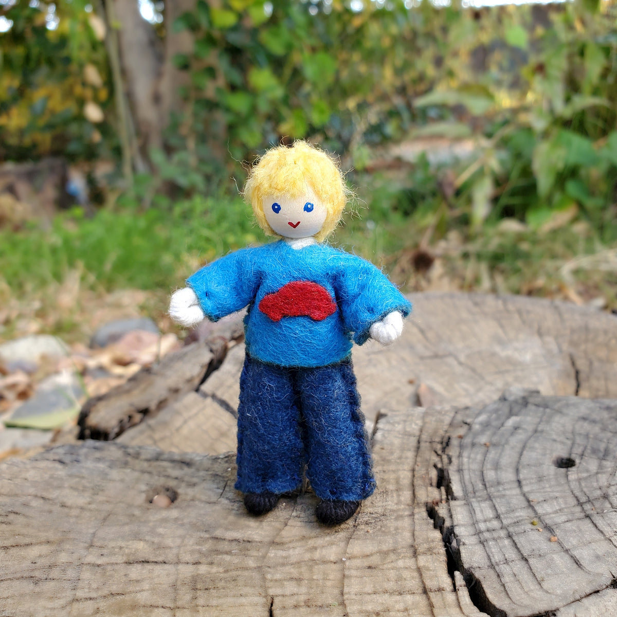 Handmade Little Brother Dollhouse Doll – Wildflower Toys