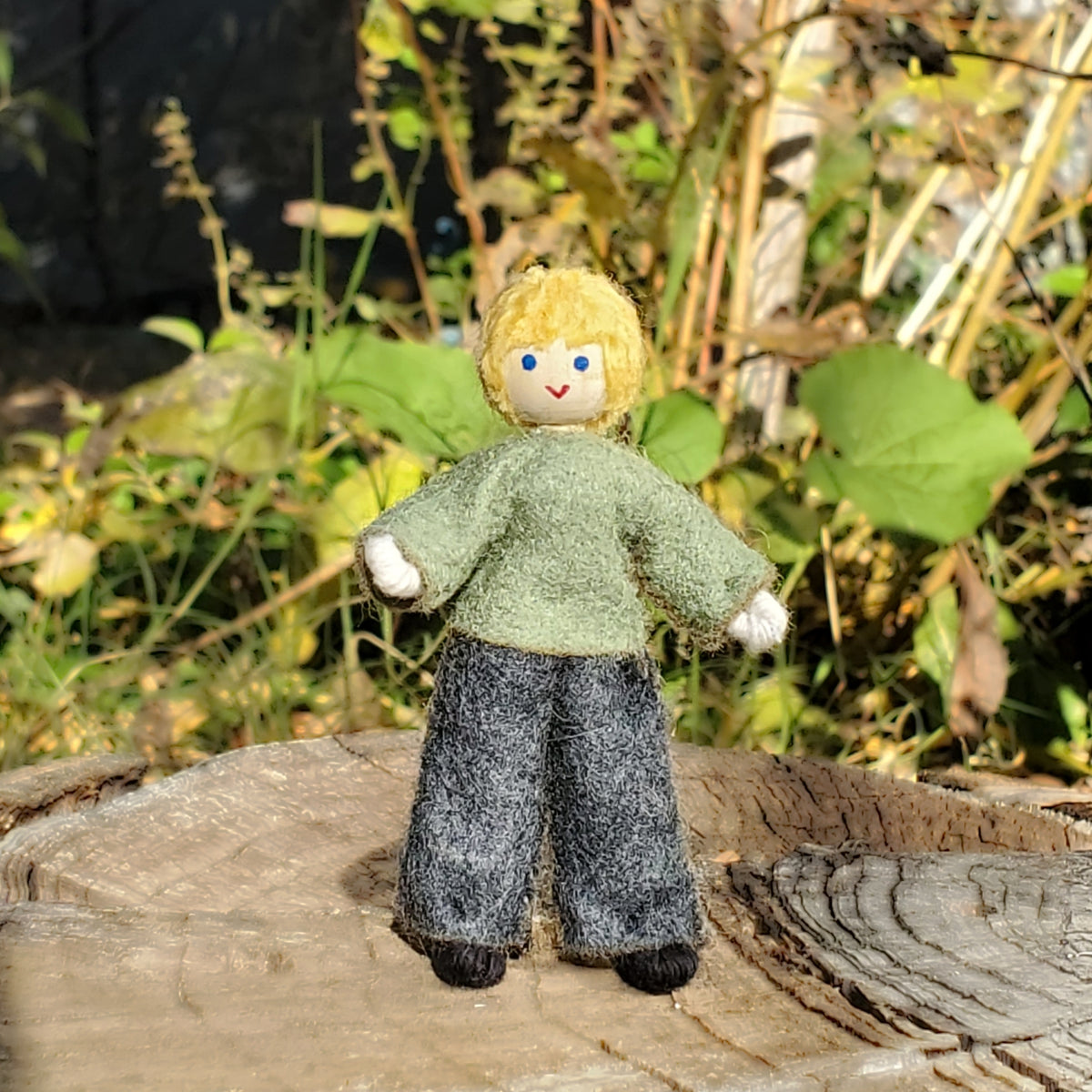 Handmade Little Brother Dollhouse Doll – Wildflower Toys