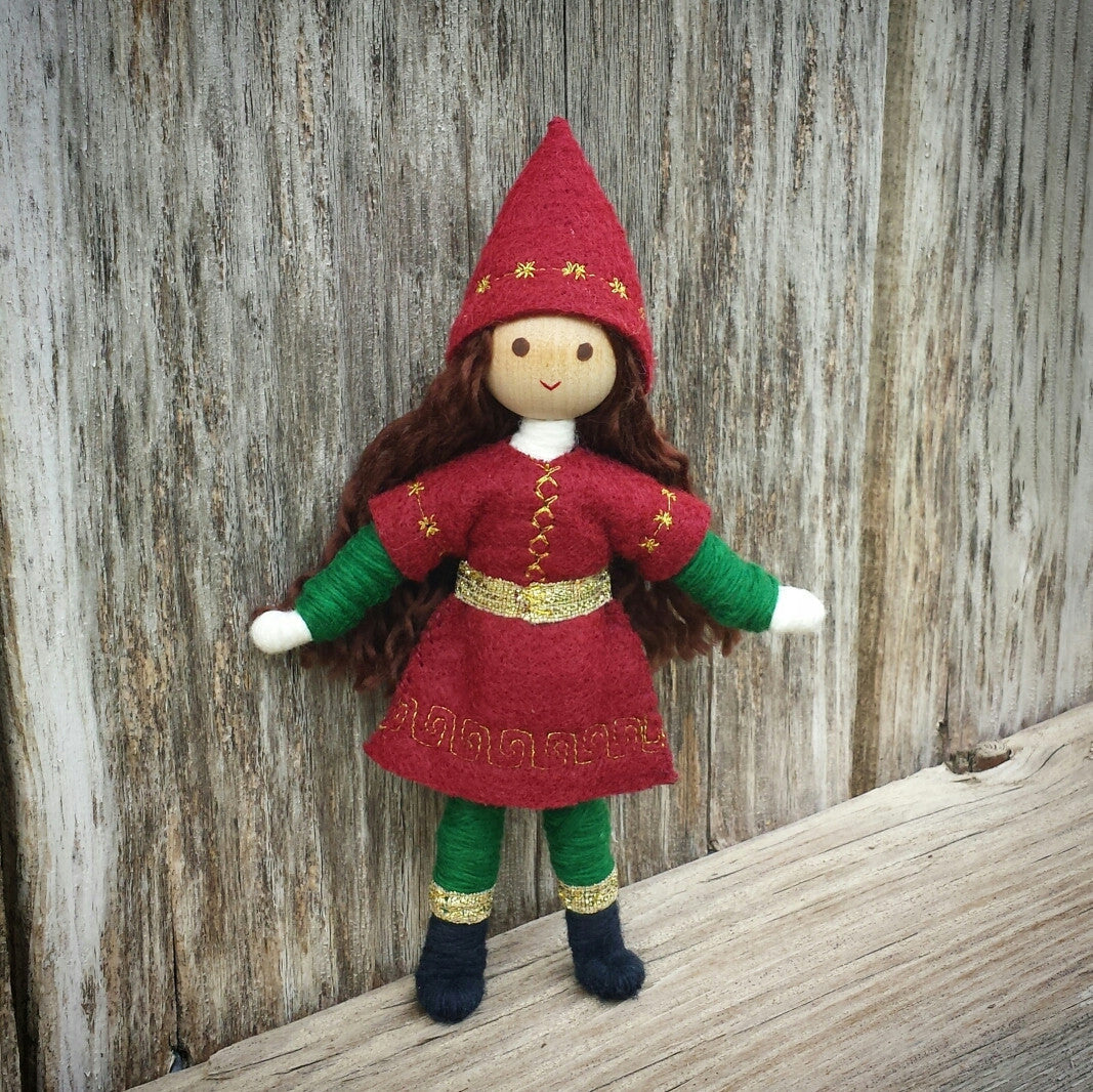Red Haired Kindness Elves Handmade in the USA – Wildflower Toys
