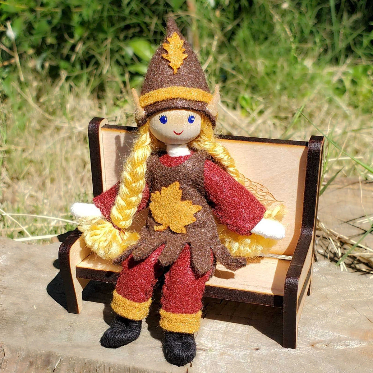 Kindness Elves Handmade with Blonde Hair – Wildflower Toys