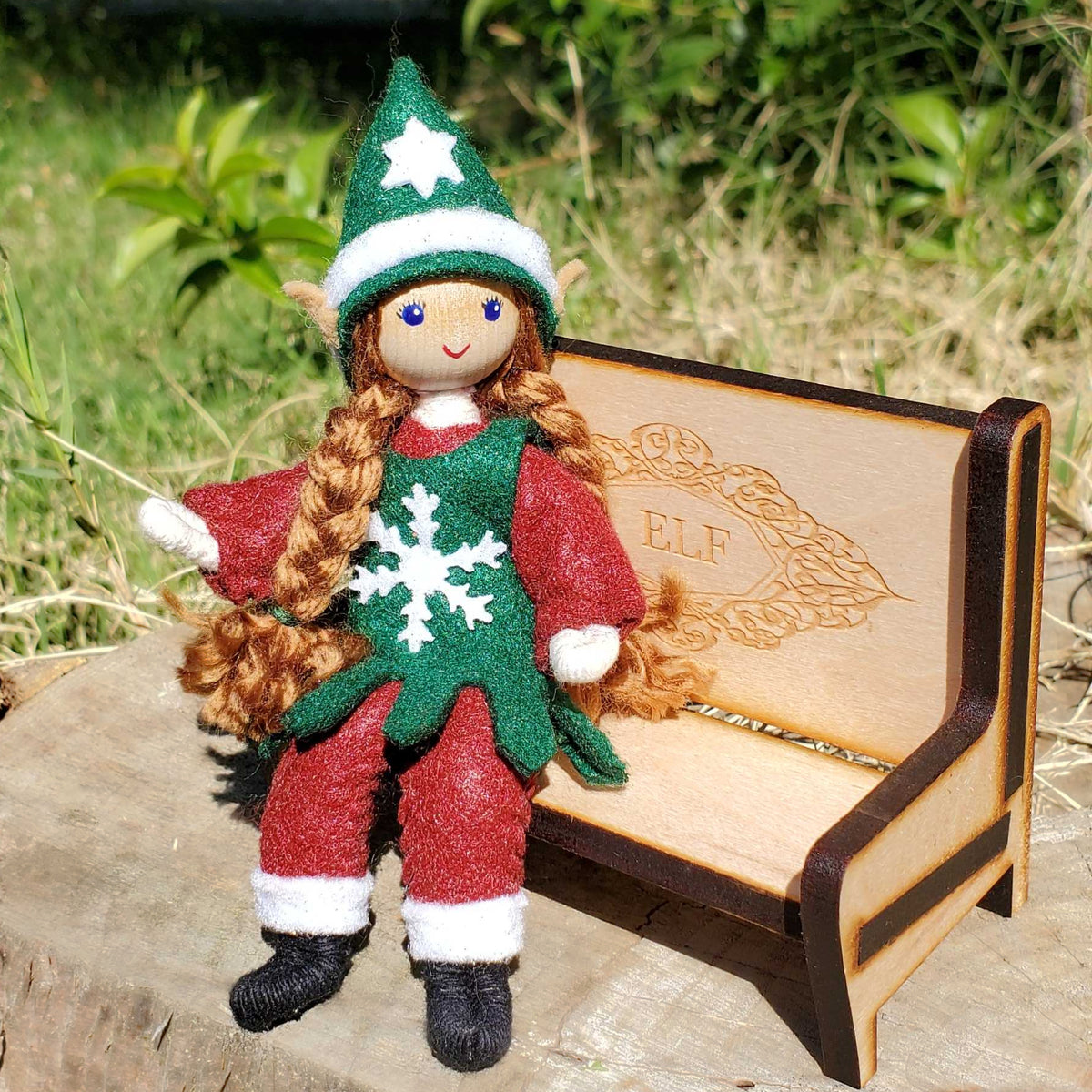 Kindness Elves Handmade with Blonde Hair – Wildflower Toys