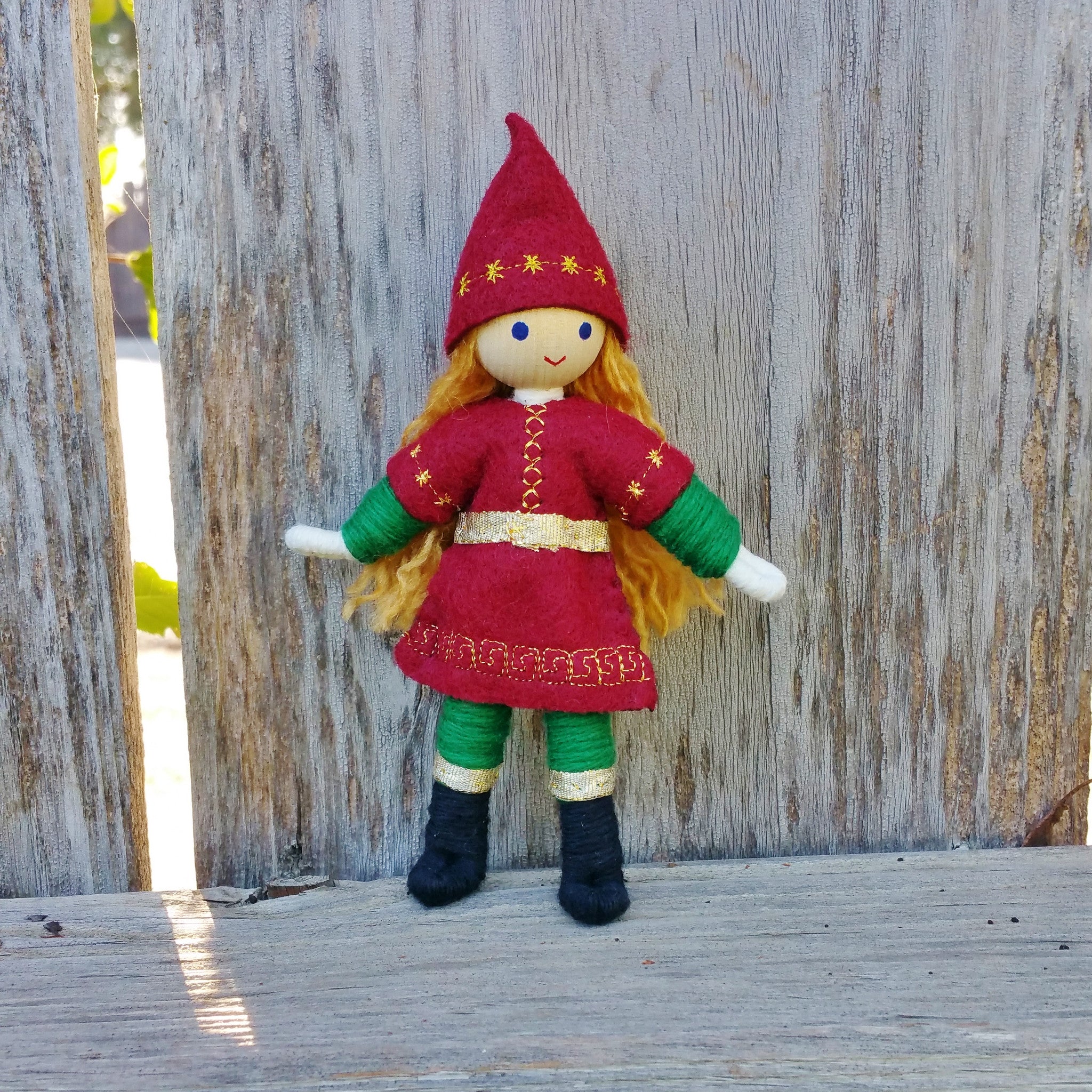 Red Haired Kindness Elves Handmade in the USA – Wildflower Toys