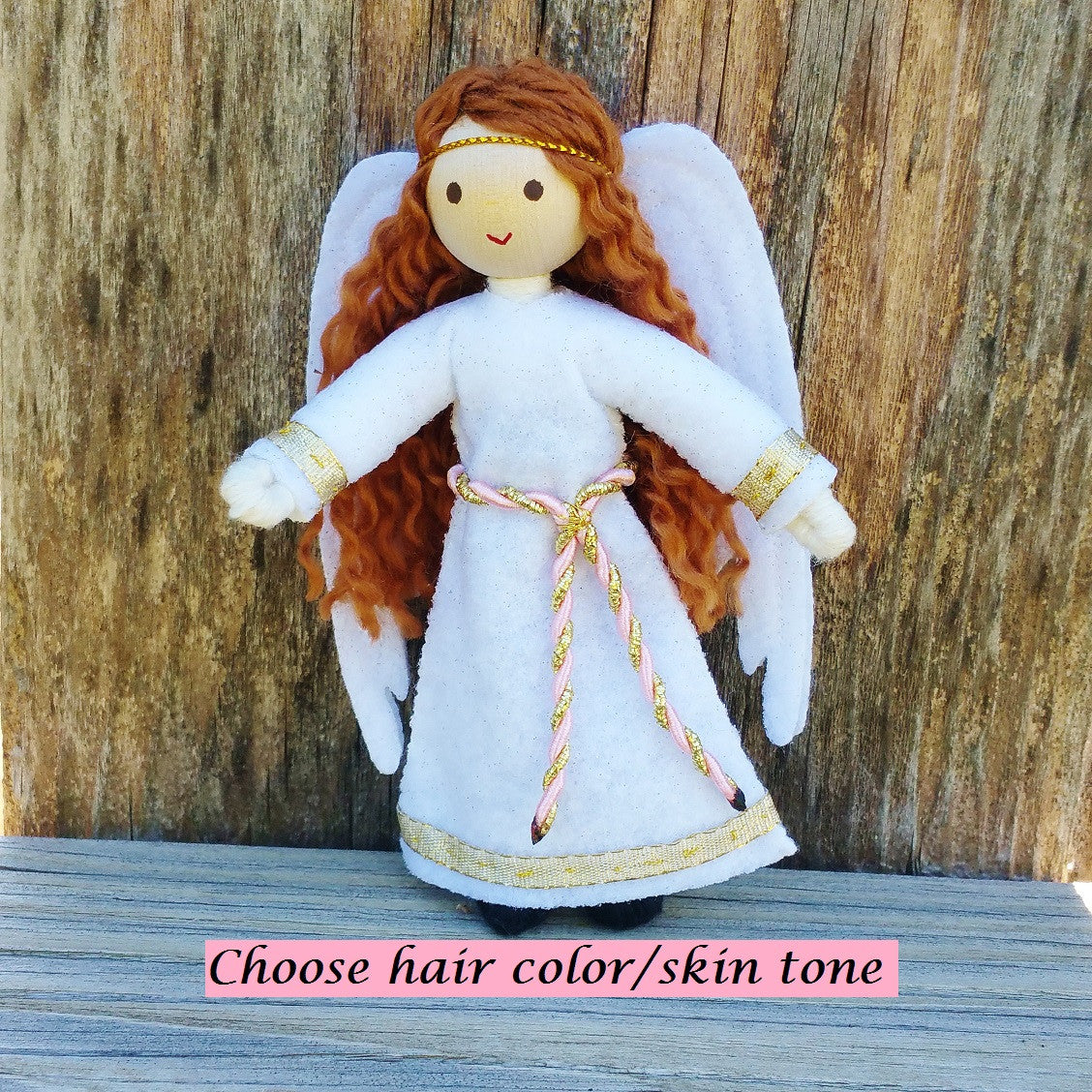 Handmade Guardian Angel Doll – Wildflower Toys