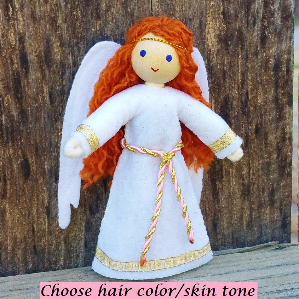 Handmade Guardian Angel Doll – Wildflower Toys
